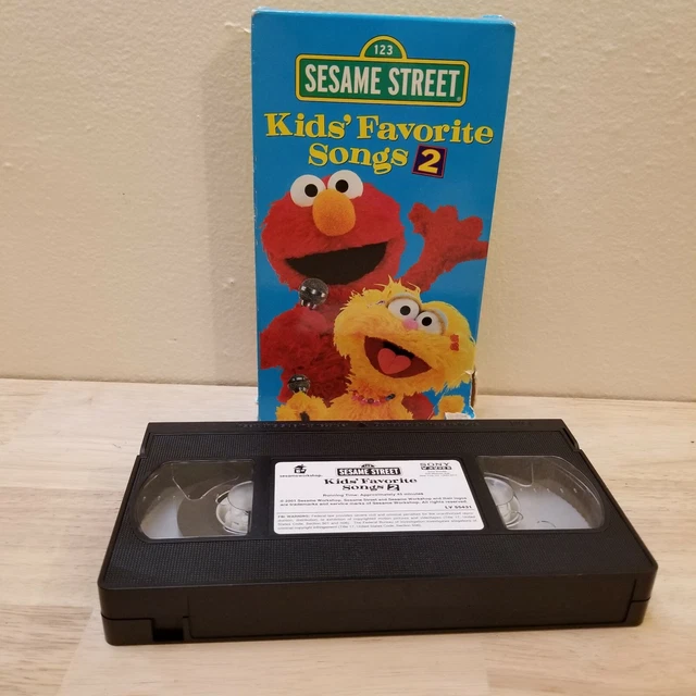 KIDS' FAVORITE SONGS 2 by Sesame Street Elmo VHS $15.31 - PicClick CA