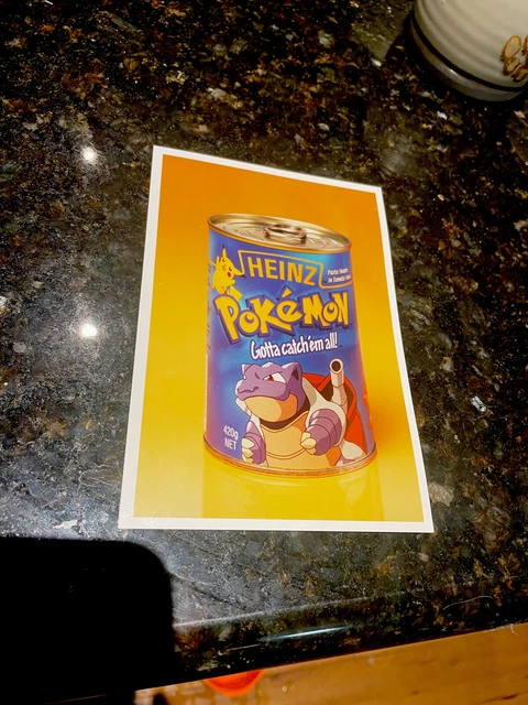 POKEMON HEINZ POKEMON 'Gotta catch'em all' Promotional Photo-Aust ...