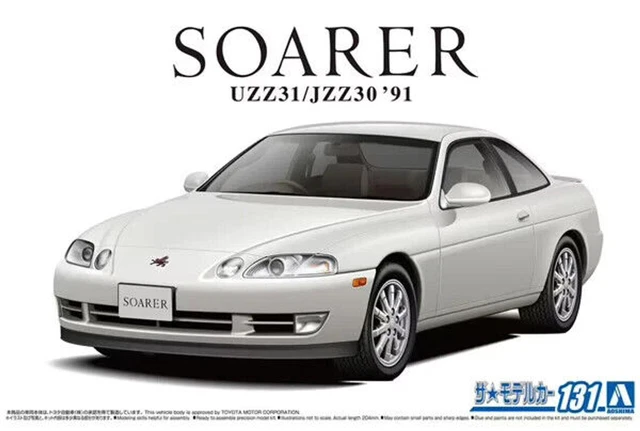 AOSHIMA 1/24 1991 LEXUS SC Toyota Soarer 2,5 GT Turbo Plastic Model Kit ...