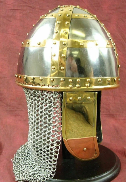 MEDIEVAL NORMAN NASAL Helmet Viking Helmet Replica Armor Helmet 18GA ...