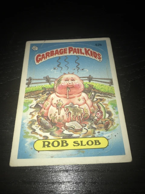 1985 GARBAGE PAIL Kids - Série 2 Rob Slob 52b EUR 8,11 - PicClick FR