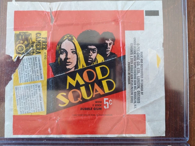 RARE OPC MOD Squad Wax Pack Wrapper 1969 O-Pee-Chee. $35.00 - PicClick CA