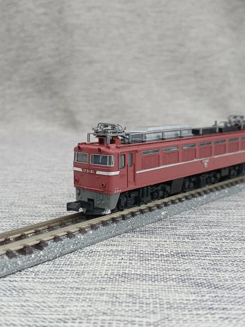 LOCOMOTIVA ELETTRICA KATO 3010-1/Ef81 General Color giapponese ...