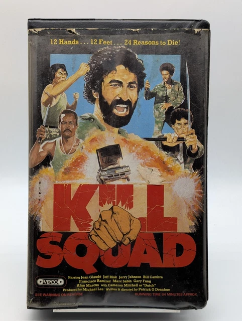 KILL SQUAD BIG Box Pre-Cert VHS, Ex Rental. Martial Arts, 1982 £14.99 ...