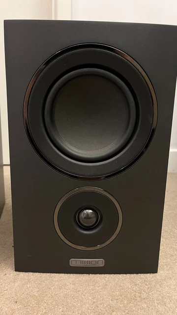 MISSION LX-2 MKII Standmount Black Bookshelf Speakers in excellent ...