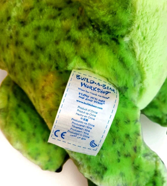 BUILD A BEAR BAB Green Spinosaurus Dinosaur Stuffed Animal Soft Plush ...