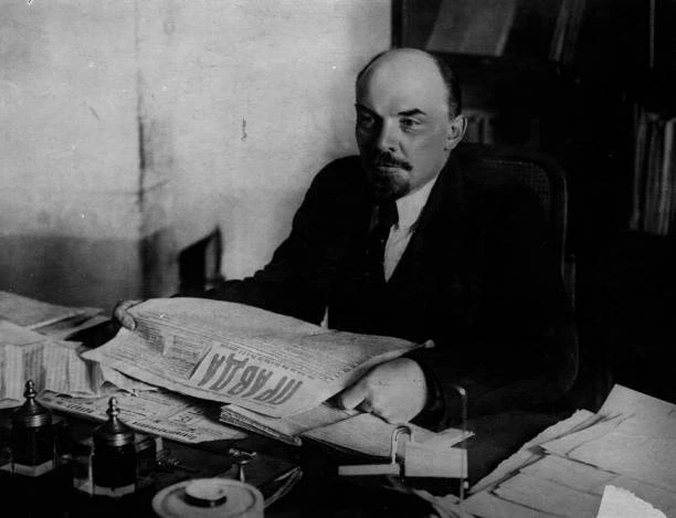 RUSSIAN REVOLUTIONARY AND communist leader Vladimir Lenin 1920 OLD ...