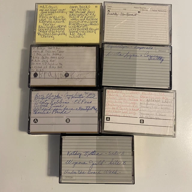 VINTAGE LOT OF 14 Pre-Recorded Country Audio Cassette Tapes Sold AS IS ...