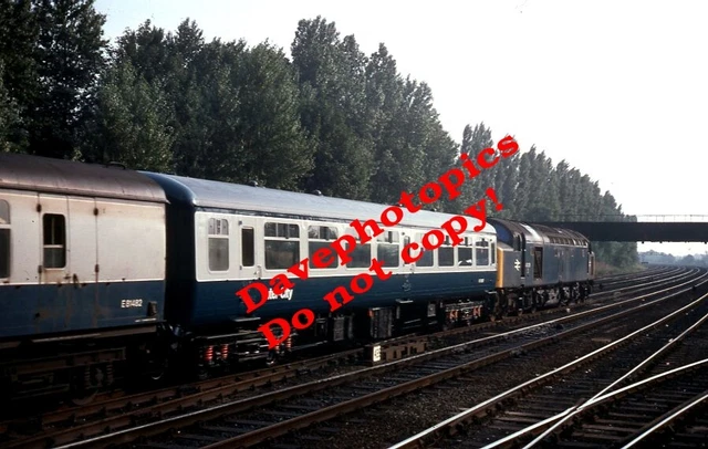 ORIGINAL 35MM Slide Railway Diesel /Steam- E5337 TSO intro 1967 Mk2A ...