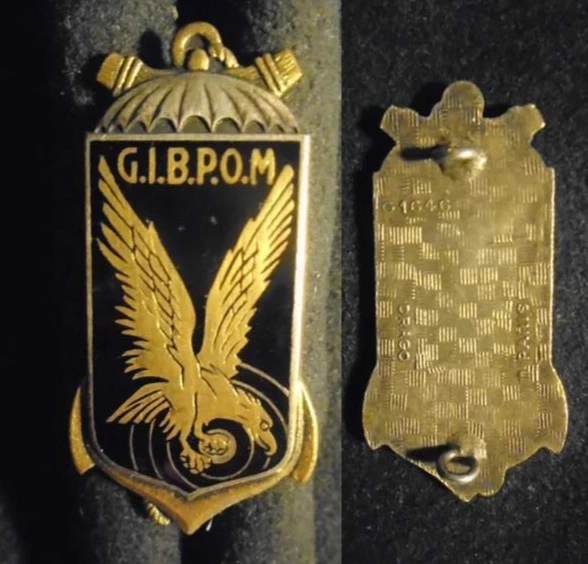 INSIGNE MILITAIRE – Grpt Instruction Brigade Parachutiste Outremer ...