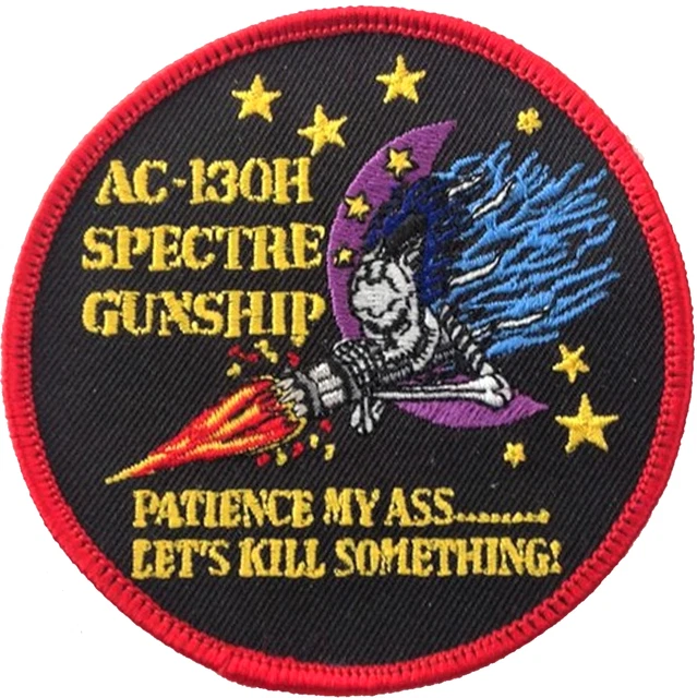 ÉTATS-UNIS AIR FORCE USAF Lockheed AC-130 Spectre Gunship Patch Brodé ...