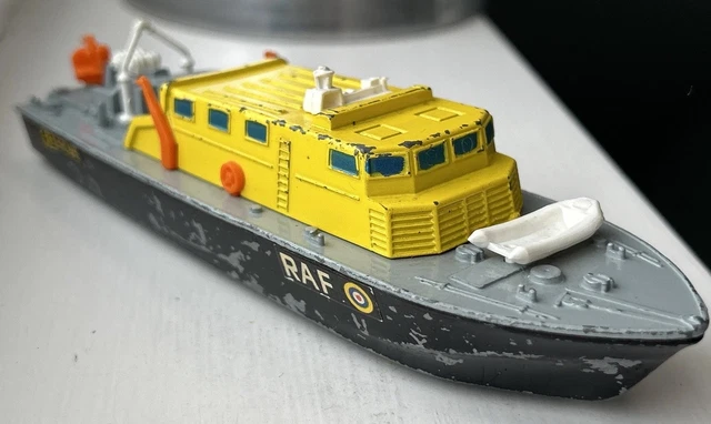 DINKY TOYS #678 RAF Air-Sea Rescue Launch (Vosper RTTL 1A) Vintage 1974 ...