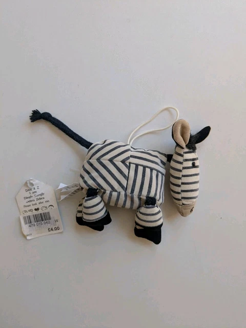 JELLYCAT I AM Dingly Dangly Debra Zebra Soft Toy £9.04 - PicClick UK