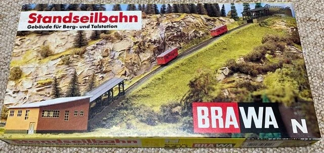 BRAWA 6411 GEBÄUDE für Standseilbahn NEU OVP RARITÄT Spur N EUR 199,99 ...