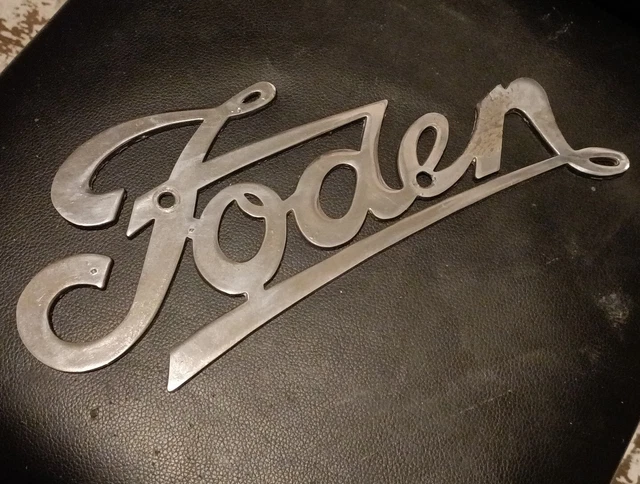 RARE OLD VINTAGE Foden Lorry Truck Grill Badge Emblem £65.00 - PicClick UK