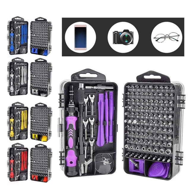 KIT COMPLET DE tournevis 135 pi ces pour les r parations informatiques et m n EUR 38,71 ...