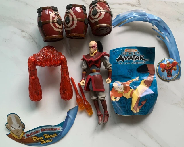 MATTEL AVATAR THE Last Airbender Fire Series Rogue Zuko Action Figure ...