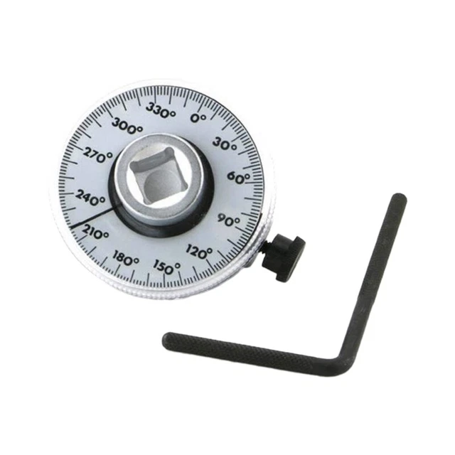 CAR 1/2& ADJUSTABLE Drive Angle Torque Gauge Auto Test Diagnotics Meter ...