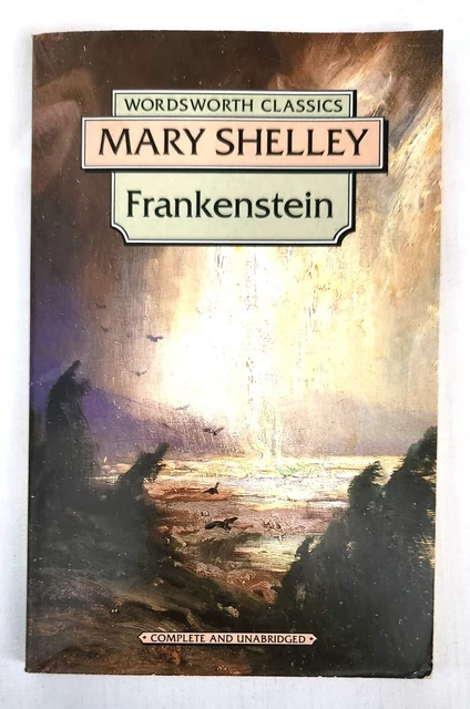FRANKENSTEIN BY MARY Shelley, Paperback, 1993, Wordsworth Classics $9. ...