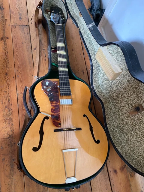 RARE 1950’S ZENITH model 17 Archtop Boosey & Hawkes Jazz Gipsy Electro ...