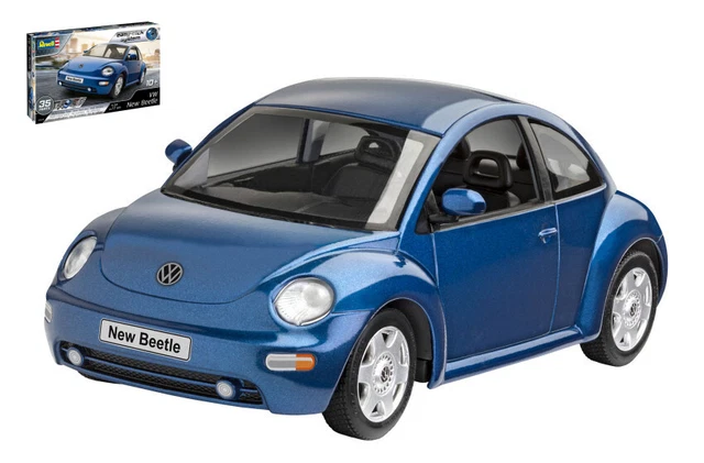 MODELLAUTO AUTO MODELL kit bausatz Revell VW New Beetle Maßstab 1:24 ...