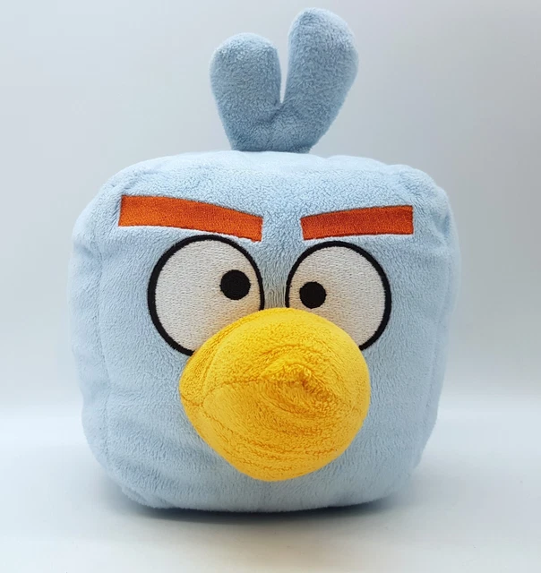 ANGRY BIRDS SPACE Ice Bird Plush Soft Toy 2012 Commonwealth Blue Ice ...