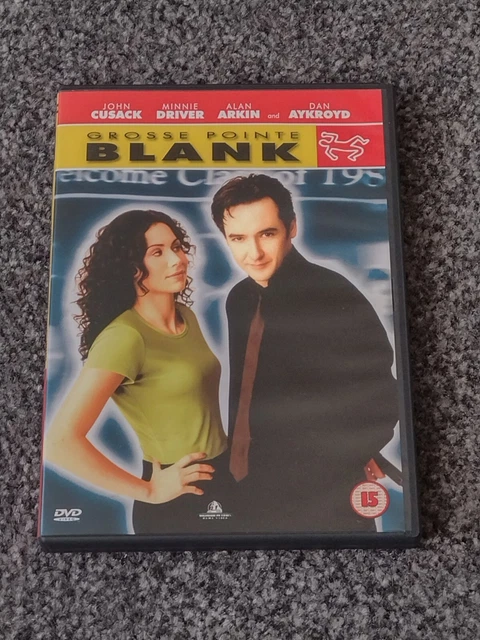 GROSSE POINTE BLANK DVD, John Cusack, Minnie Driver, Dan Aykroyd 90s ...