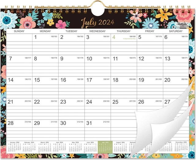CALENDAR JUL. 2024 - Dec. 2025 Wall Calendar with 18 Month 11" x 8.5 ...
