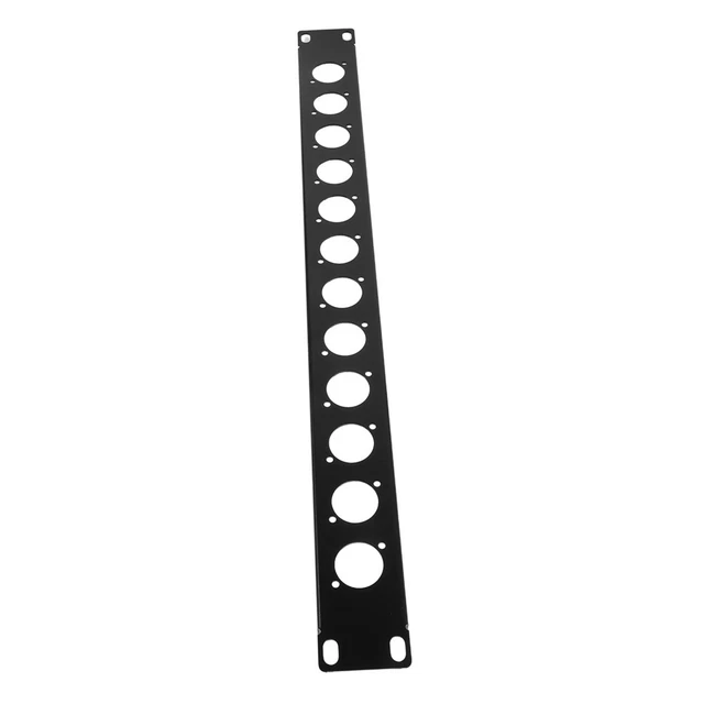 AUDIO PATCH PANEL Rack Mount - Cable Organizer - Desk Rack Cord ...