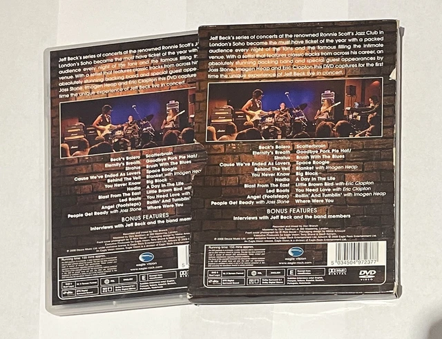 JEFF BECK PERFORMING This Week - Live At Ronnie Scott's DVD 2009 £8.66 ...