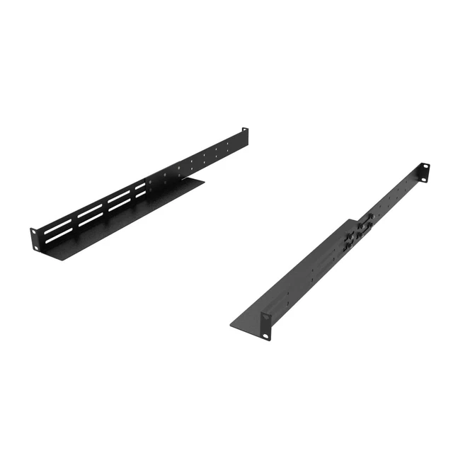1U UNIVERSAL RACK Mount Rails- 4-Post Server Rack Shelf Rail 16-29 ...