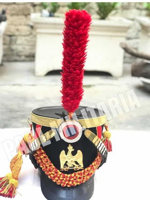 FRENCH NAPOLEONIC YOUNG Guard infantry sergeant Shako Hat $248.19 ...