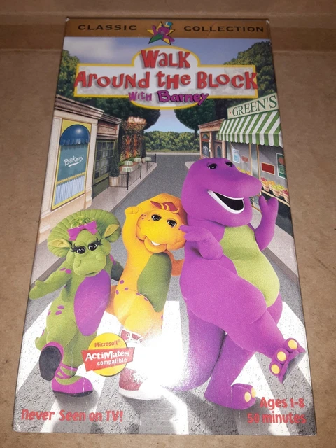 BARNEY - WALK Around the Block with Barney (VHS, 1999) $17.86 - PicClick CA