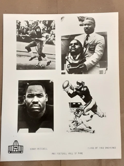 VINTAGE BOBBY MITCHELL Hall Of Fame 8×10 Photograph $5.99 - PicClick