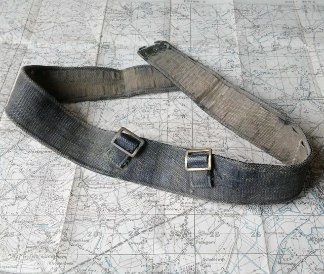 WW2 WEBBING BELT Equipment Wwii 1937 37 Pattern British Army Kit ...