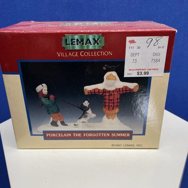 VINTAGE 1998 LEMAX Village Collection "The Forgotten Summer" Figure ...