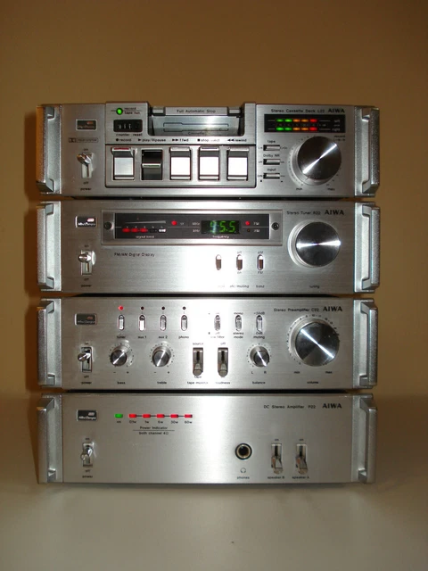 AIWA MINI COMPO Hi-Fi System 22 - SD-L22E, ST-R22E, SA-C22E, SA-P22E ...