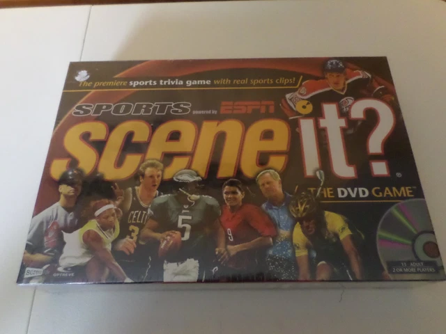 MATTEL GAMES SCENE It? ESPN Sports Edition DVD Board Game 2005 NEW IN ...