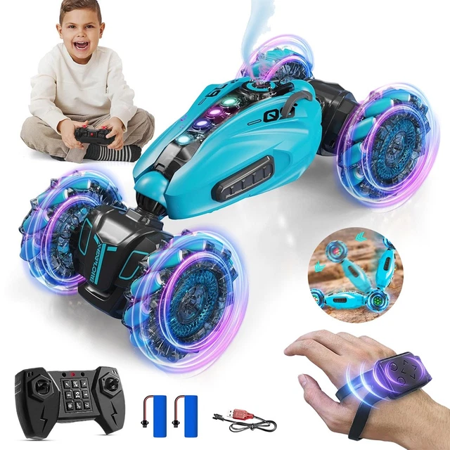 KIDS REMOTE CONTROL Car 360° 4wd Rc W/ Light Rechargeable Off Road Car ...
