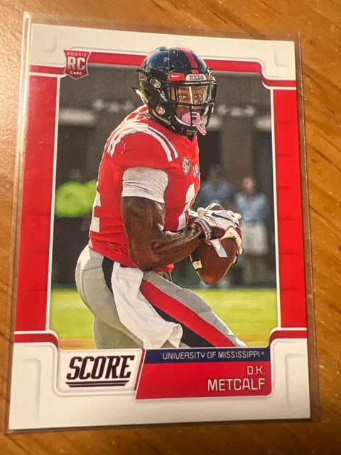 DK METCALF RC 2019 score rouge # 352. Seahawks de Seattle. Ole Miss ...