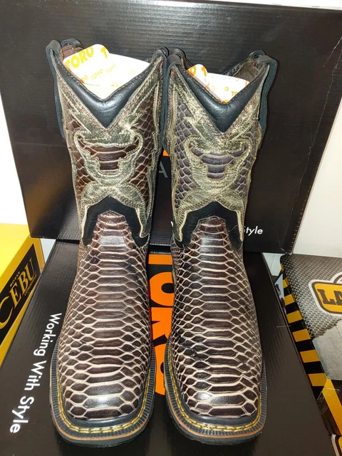 CEBU VIPER TORO Bravo Mens Leather Work Safety Boots Slip Oil Resistant ...