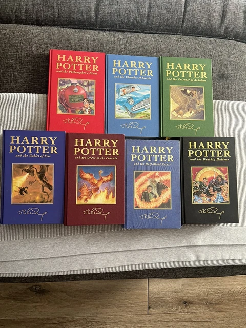 HARRY POTTER DELUXE Signature Hard Copy Book Set (3 First Editions In ...