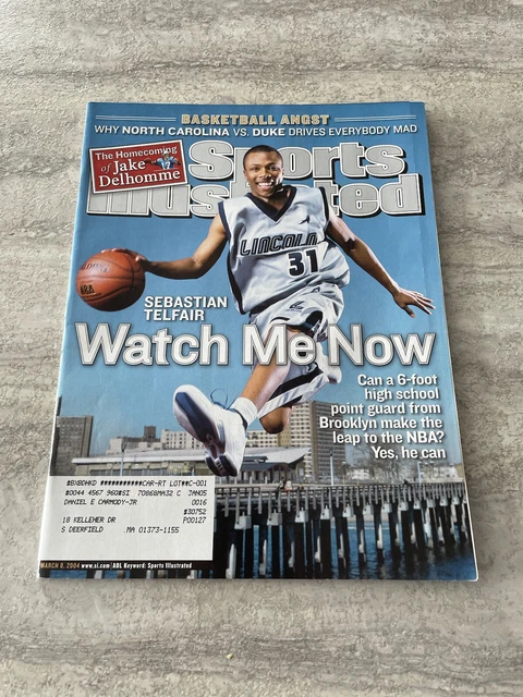SPORTS ILLUSTRATED MAGAZINE ~ March 8, 2004 ~ Sebastian Telfair £5.83 ...