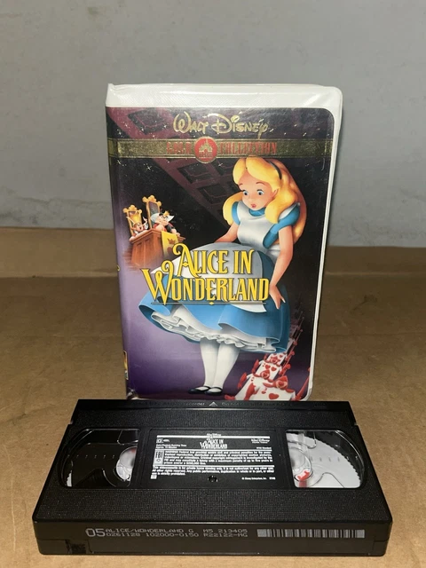 ALICE IN WONDERLAND VHS Tape 2000 Gold Collection Edition In Original ...