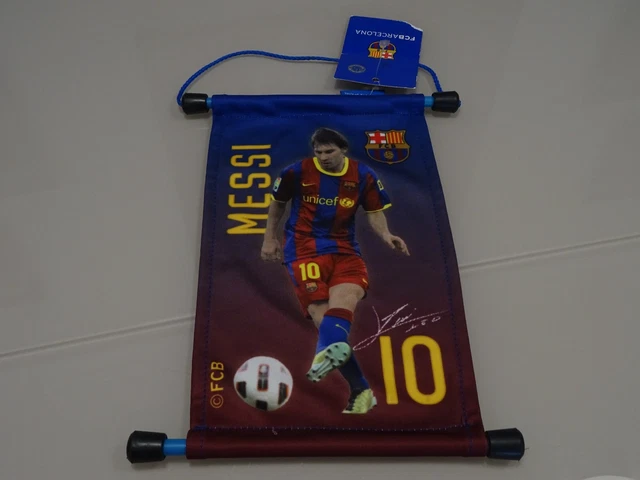MINI BANDERA MEDIANA leo messi barcelona argentina champions mundial ...