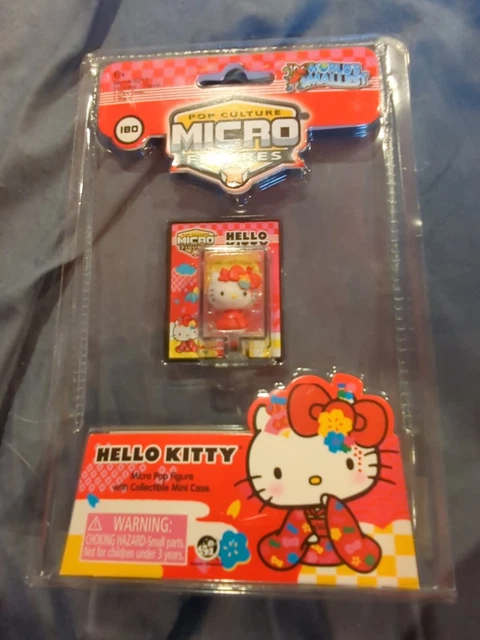 WORLDS SMALLEST POP Culture Micro Figures Hello Kitty 60th ANNIVERSARY ...