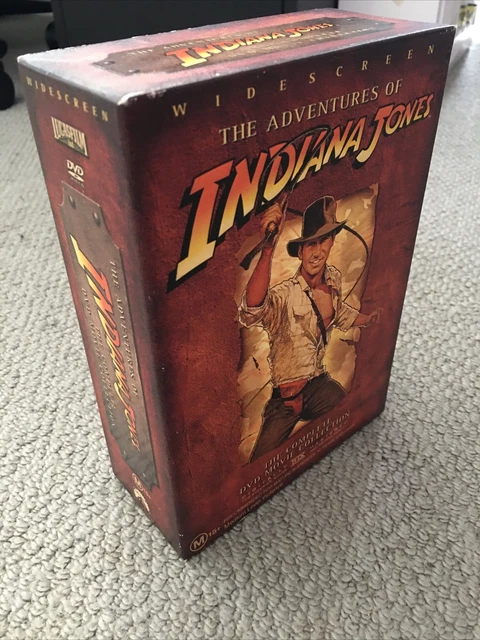 INDIANA JONES - Complete Collection 1 2 3 PAL DVD Genuine! Movie Bonus ...