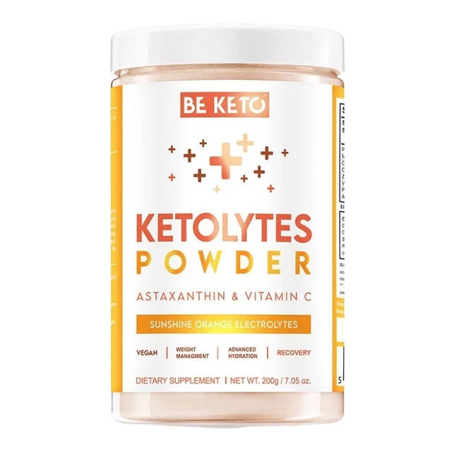 BEKETO ELECTROLYTES KETOLYTES, Sunshine Orange, 200 g £20.65 - PicClick UK