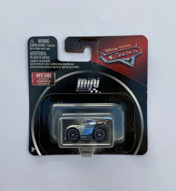 MATTEL DISNEY PIXAR Cars Mini Racers Diecast Metallic Jackson Storm ...