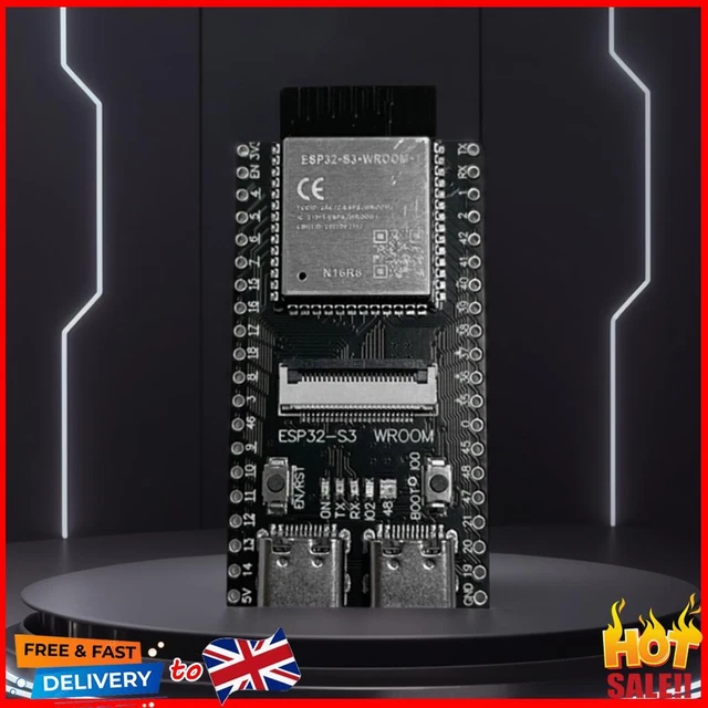 ESP32-S3-WROOM CAM BOARD Python C Code WiFi BT Module Useful with ...